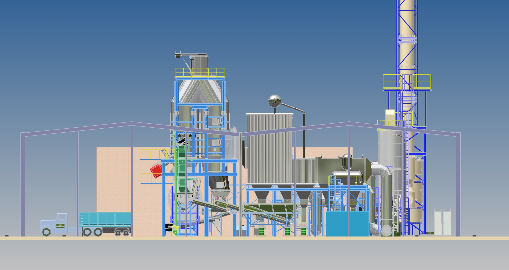 Counter-Current Rotary Kiln Incinerator - dutchincinerators